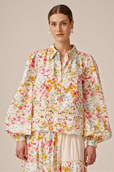 BYTIMO - POPLIN BLOUSE FLORA WAS $689 – Fashion Society